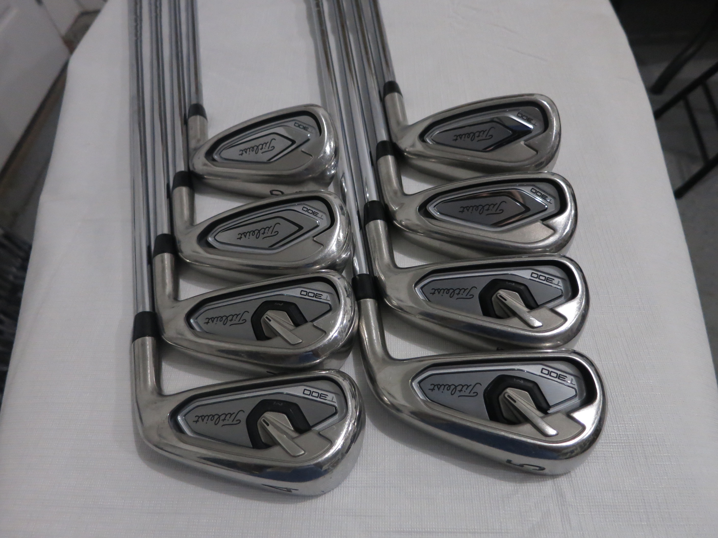 Titleist T300 Iron Set - 4-PW, GW - AMT Red R300 Regular Flex Steel ...