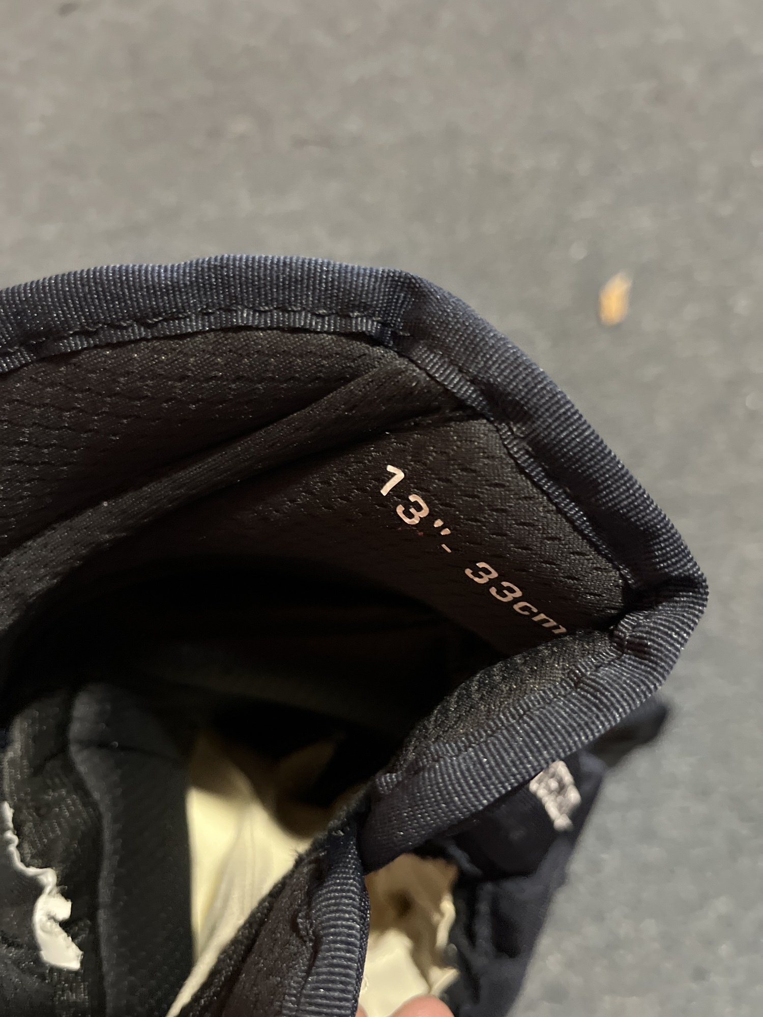 Game Used Navy (WC) Bauer UltraSonic Pro Stock Gloves Colorado ...