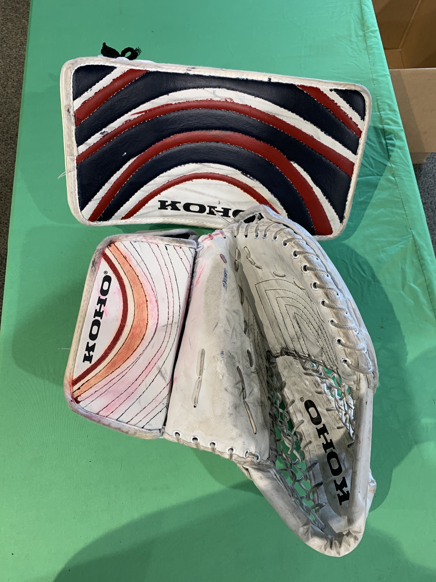 Used Koho Full Right Goalie Gloves & Blockers | SidelineSwap