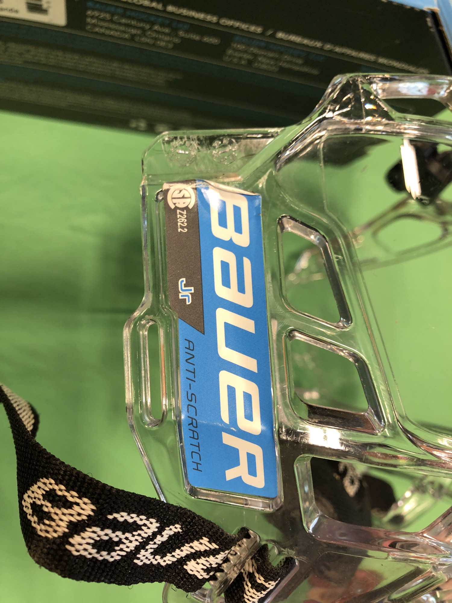 Used Medium Bauer Concept 3 Full Shield Cages, Visors & Shields Shield ...