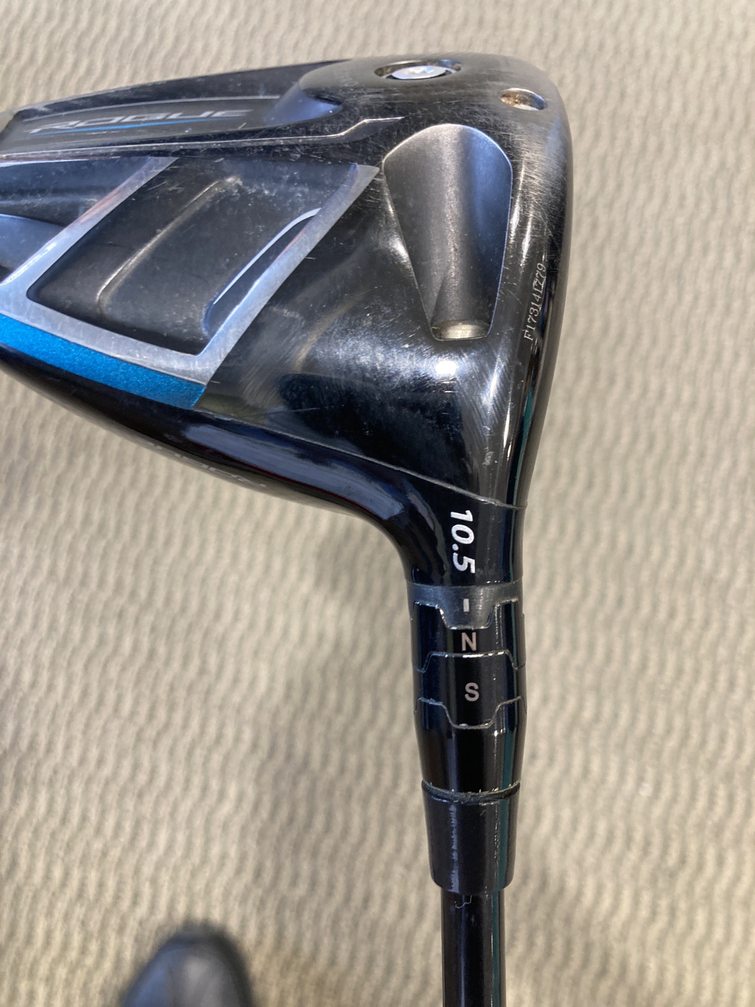 Used Men's Callaway Rogue Sub Zero Right Driver Stiff 10.5 | SidelineSwap