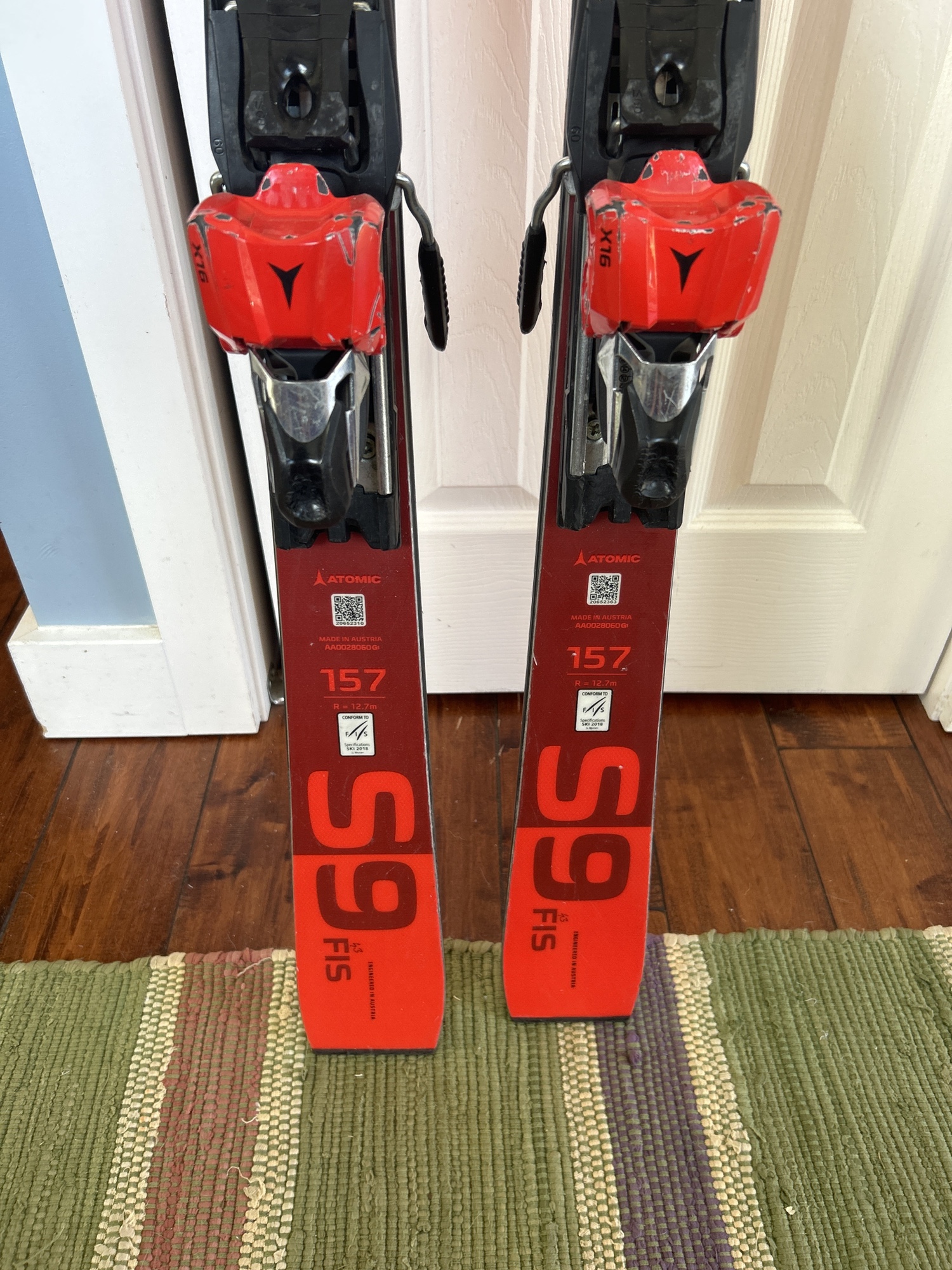 Atomic FIS SL Women's 2021 Race Skis With Bindings Max Din 16 ...