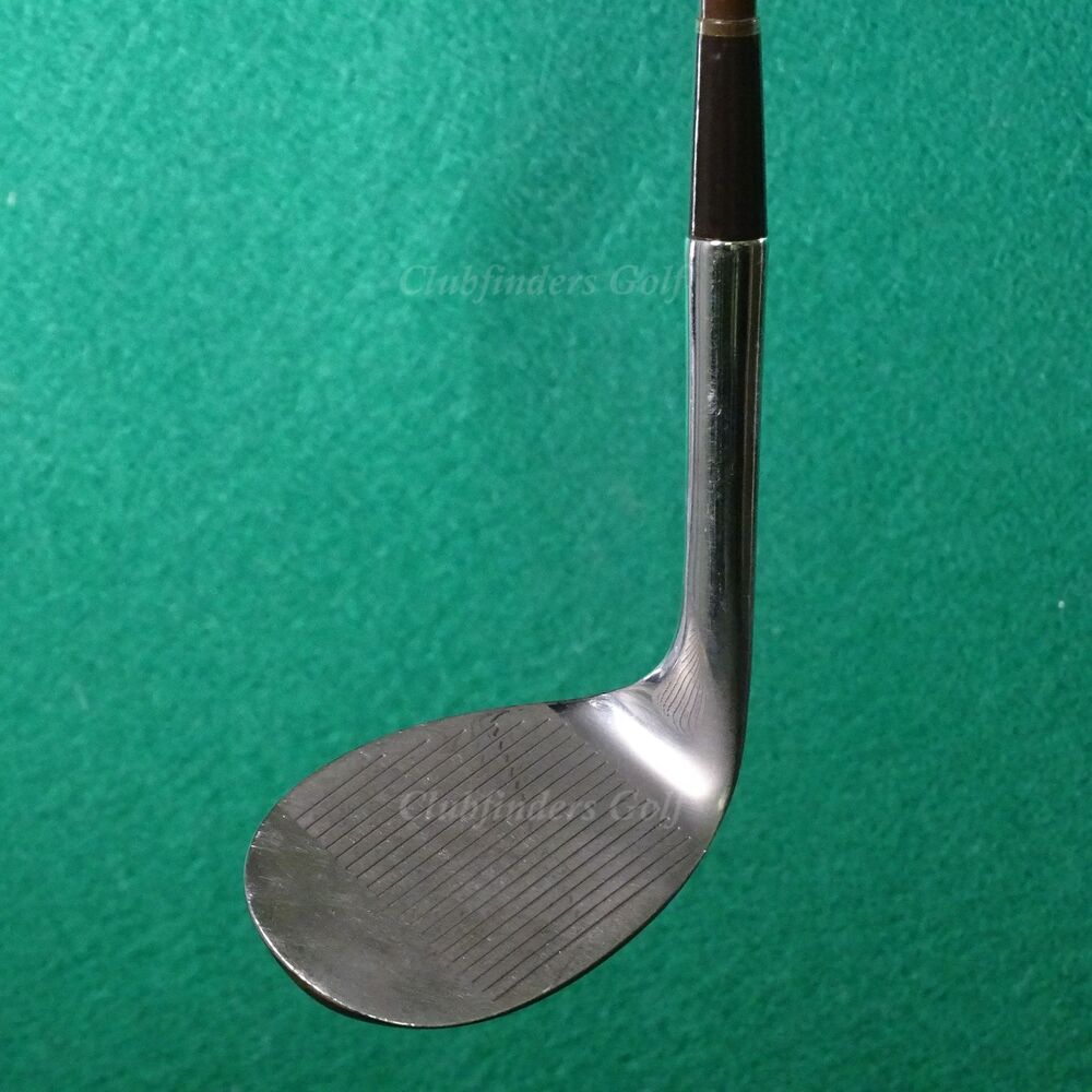 VINTAGE Wilson Original R-90 Sand Iron Wedge Factory Brown Coated Steel ...