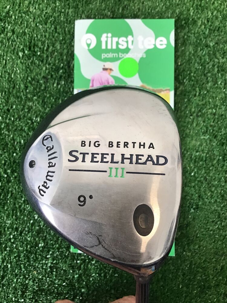 Callaway Big Bertha Steelhead III Driver 9* YS-7 X-Stiff Graphite Shaft ...