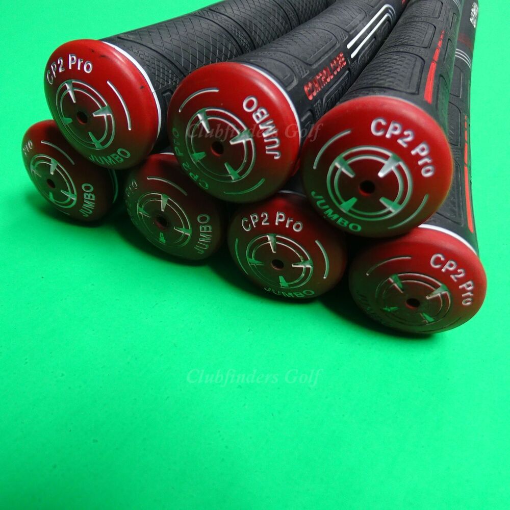 Golf Pride CP2 Pro Jumbo 60R Round Pulled Iron/Wood Grips LOT OF 7 ...