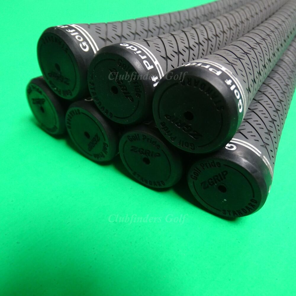 TaylorMade Golf Pride Z-Grip Grey Pulled Iron/Wood Grips LOT OF 7 ...