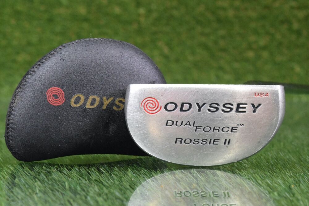 ODYSSEY DUAL FORCE ROSSIE II 34” MALLET PUTTER W/ DANNY EDWARDS GRIP ...