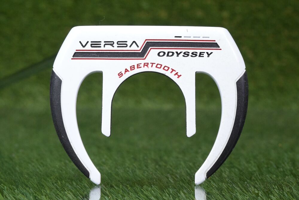 ODYSSEY VERSA SABERTOOTH 34.5” MALLET PUTTER W/ ODYSSEY GRIP ...
