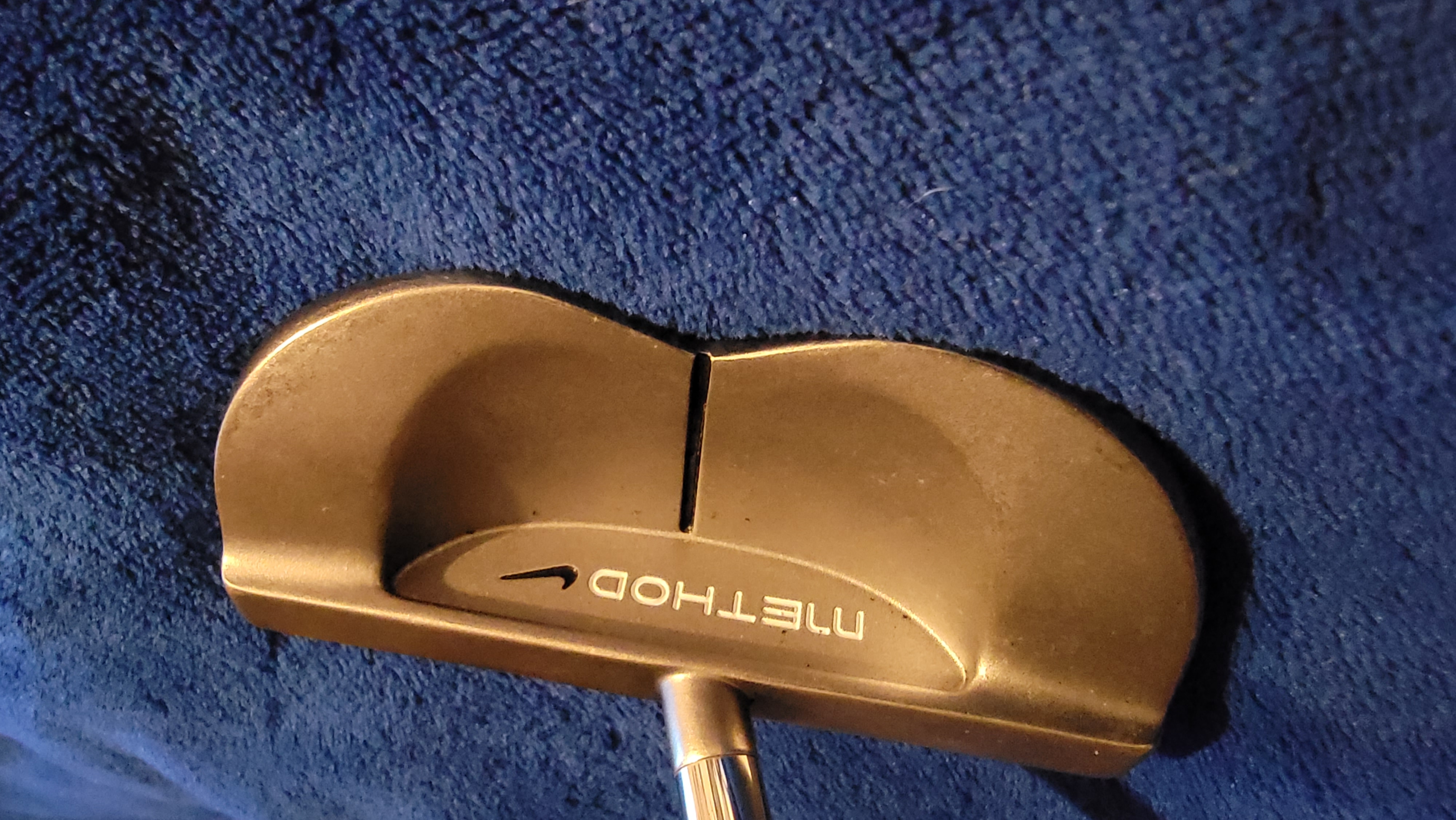 Silver Used Men's Nike Right Handed Mallet Method Core Putter 35 ...