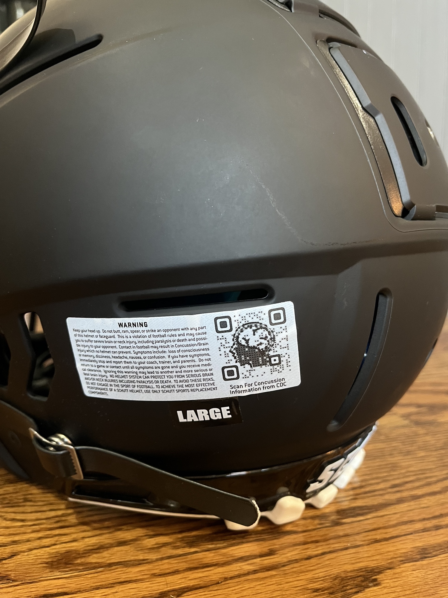 *NEW* Schutt F7 VTD - Large - Matte Black | SidelineSwap