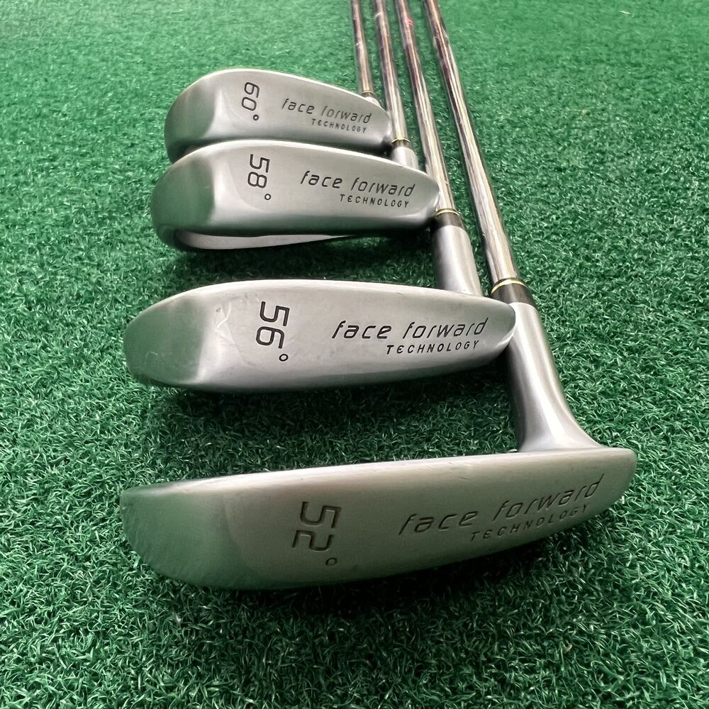 F2 Face Forward Plus Series Wedge Set (52-56-58-60°) Men's Right Hand ...