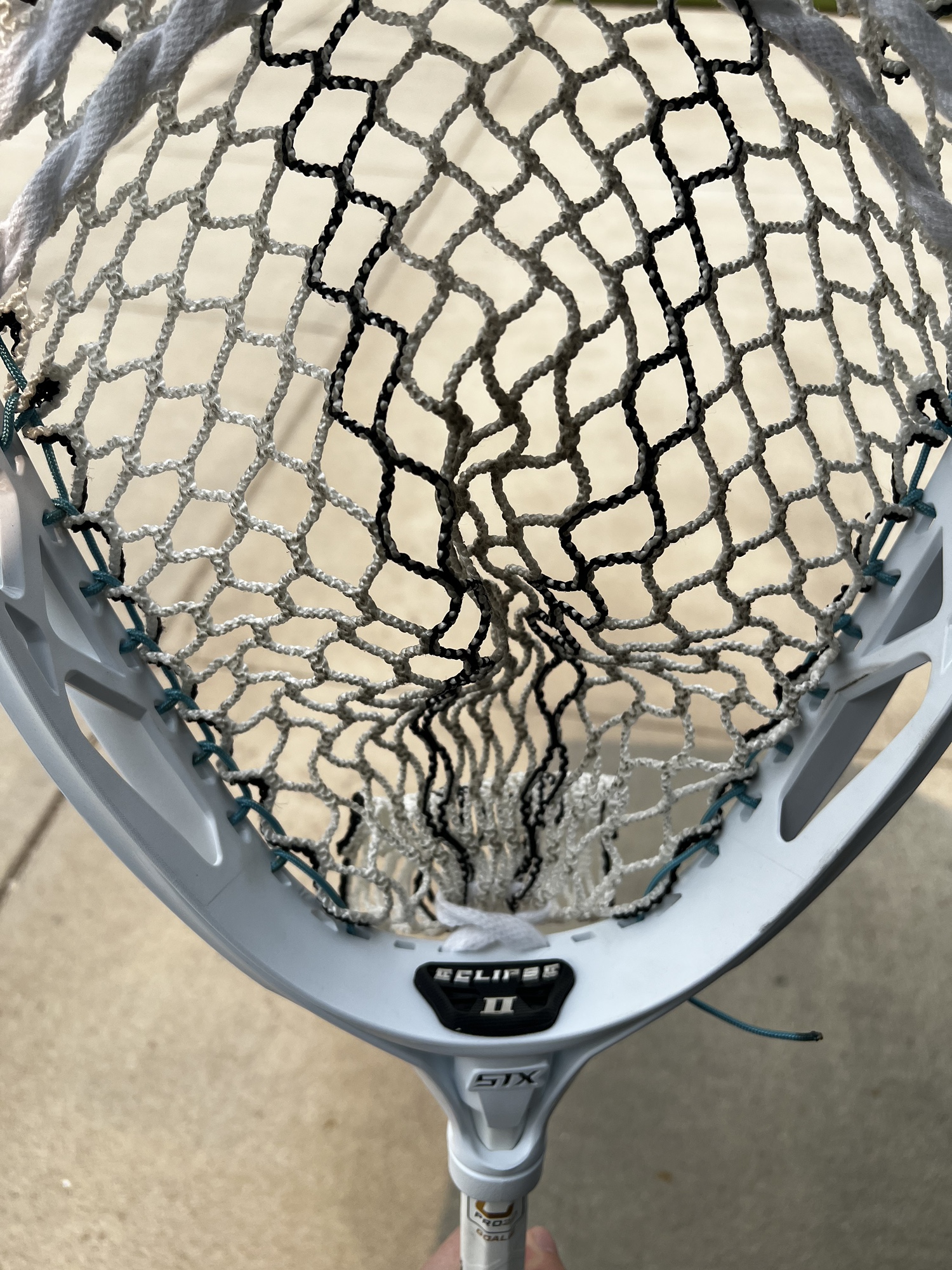 Used ECD stx eclipse 2 head ecd carbon 2.0 goalie shaft Stick ...
