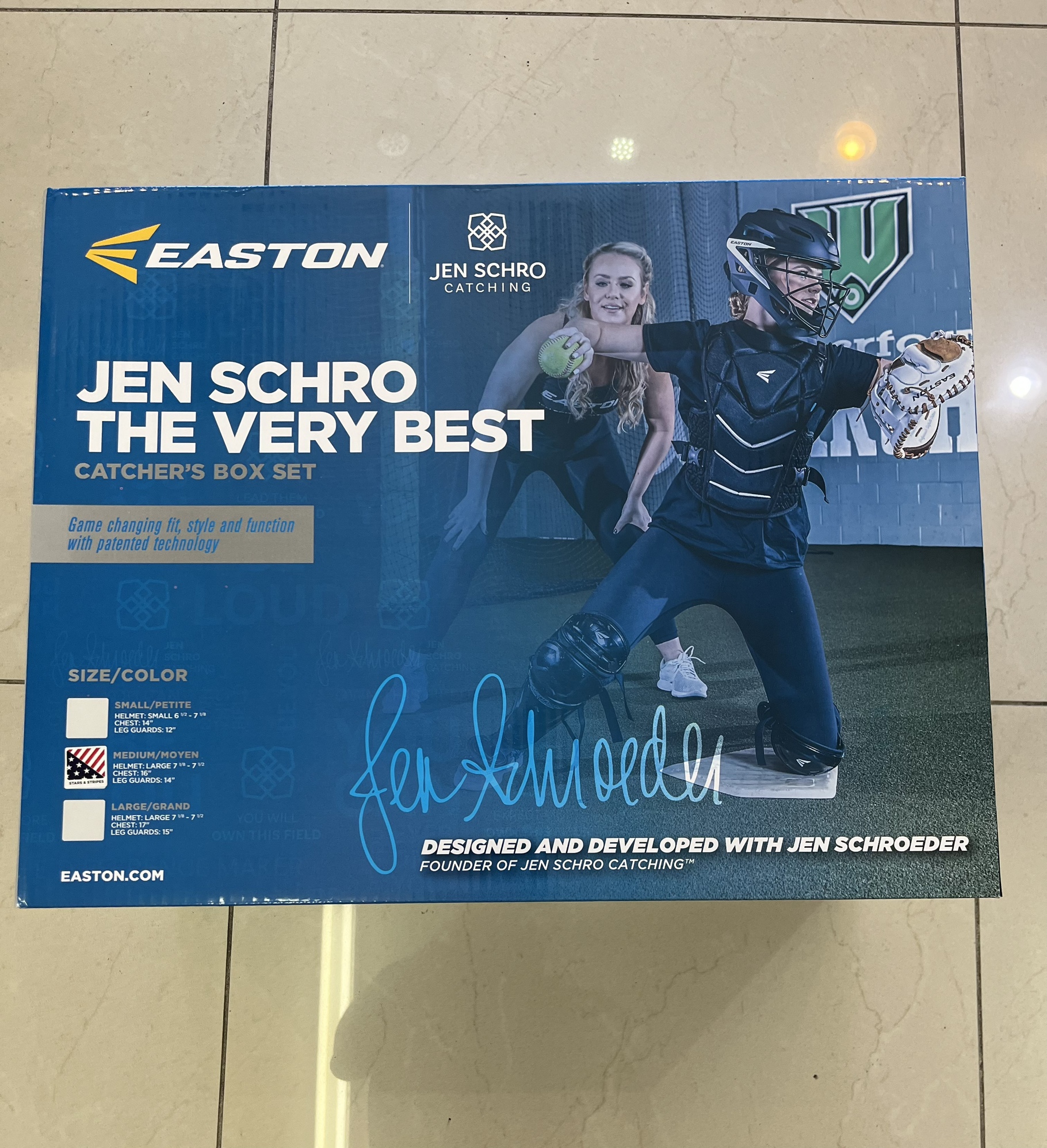 New Easton Fastpitch Jen Schro The Very Best Stars N Stripes Catchers ...