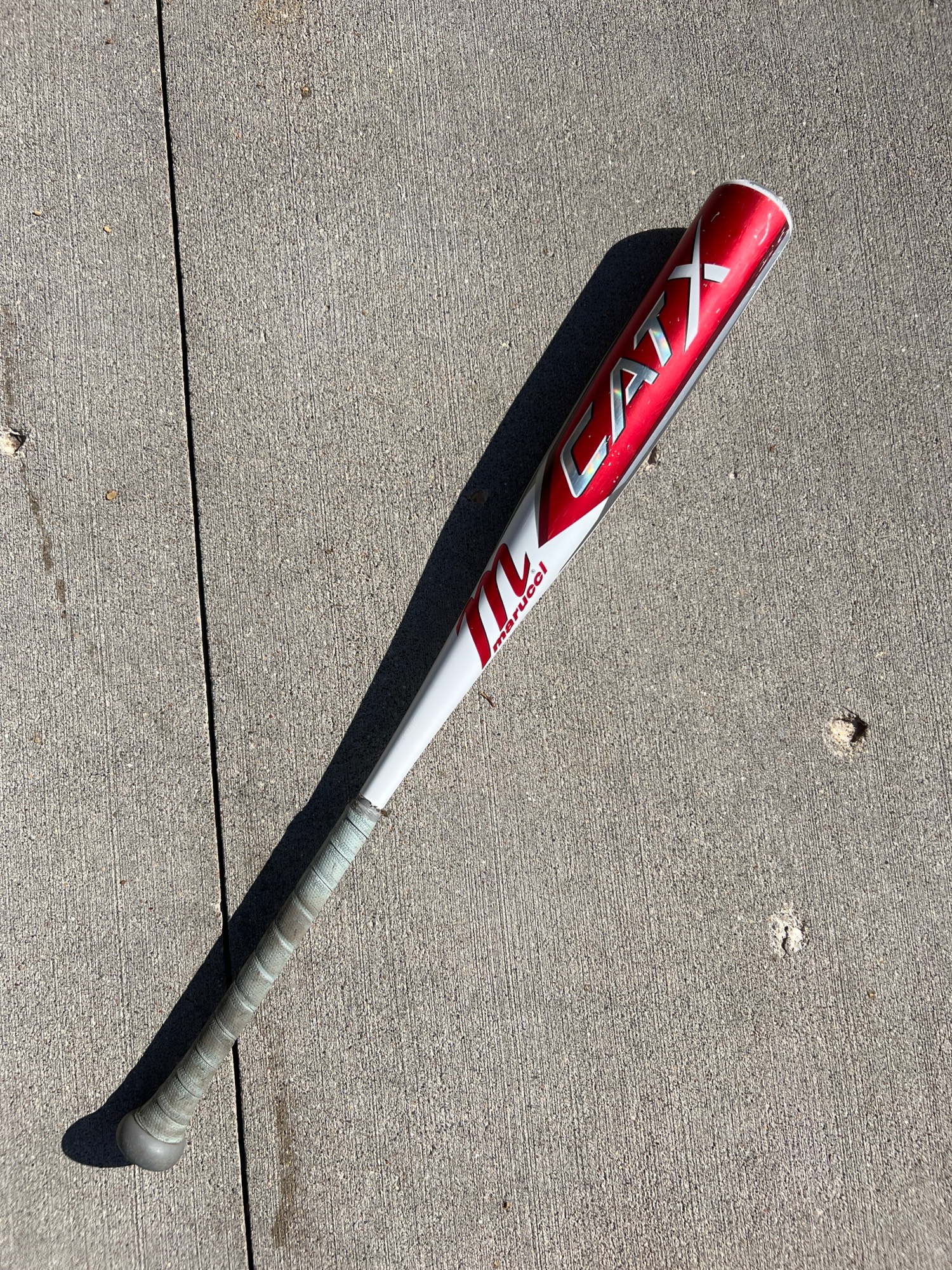 Used USSSA Certified Marucci CAT X Alloy Bat -8 24OZ 32" | SidelineSwap