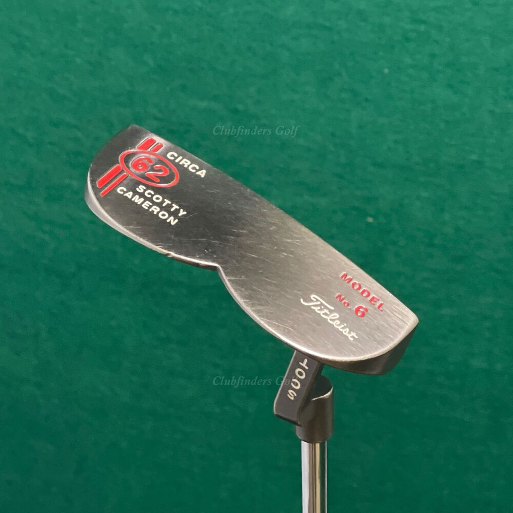 Scotty Cameron Circa 62 Charcoal Mist Model No. 6 35" L-Neck Putter Titleist | SidelineSwap