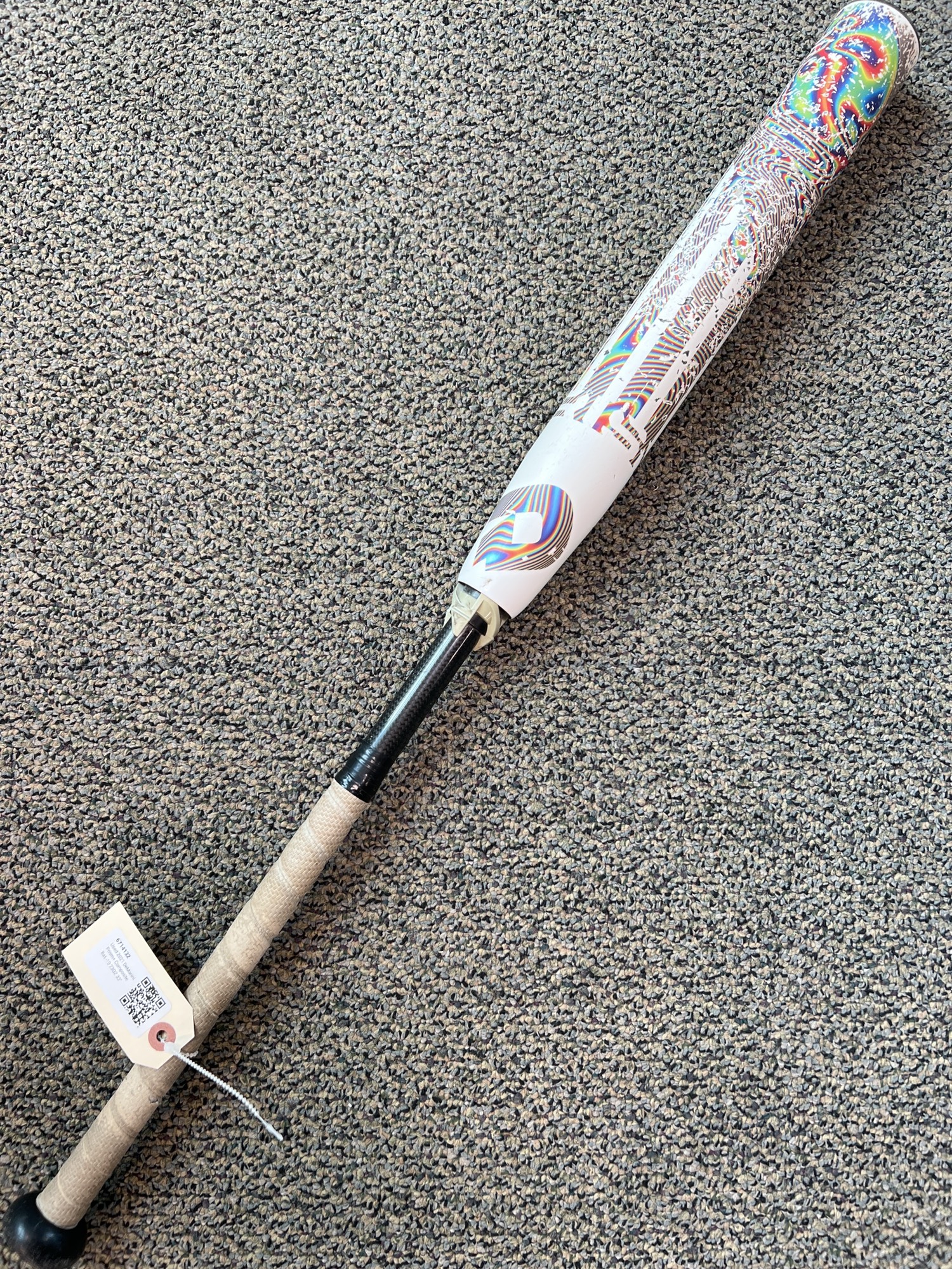 Used 2021 DeMarini Prism+ Composite Bat -10 23OZ 33" | SidelineSwap
