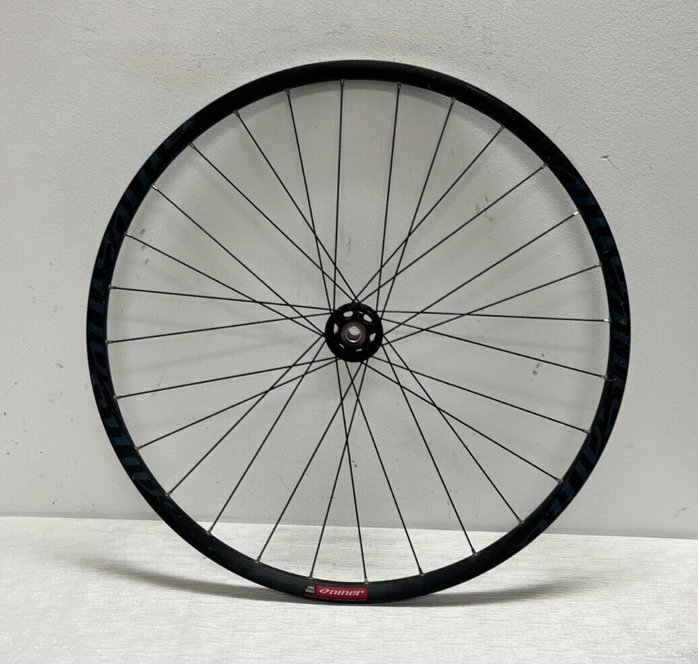 9 Niner 28-Spoke Black Aluminum Disc Brake 15mm Thru Axle 29er Front ...