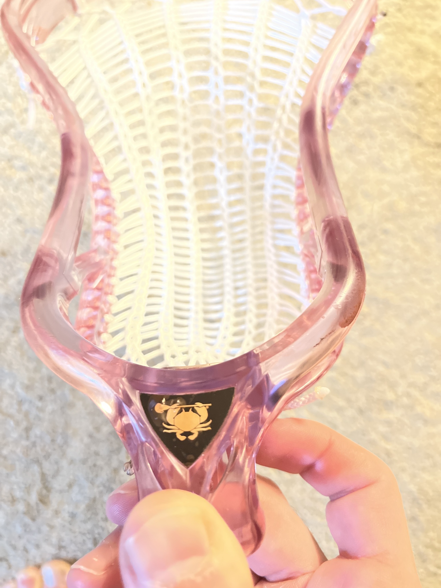 Used Pink ECD Ion w/ Spyder Wire Platinum Armor Mesh | SidelineSwap