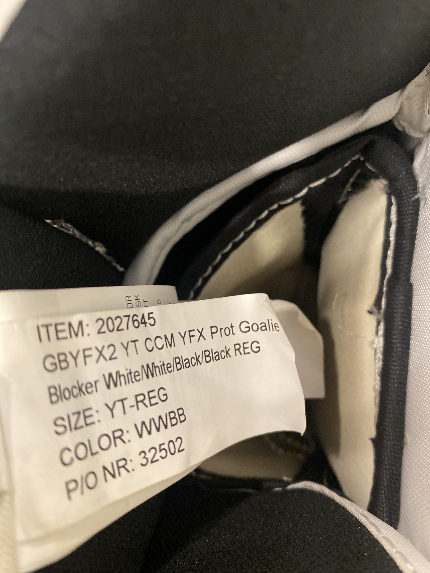 Used CCM Yflex Regular Goalie Gloves & Blockers | SidelineSwap