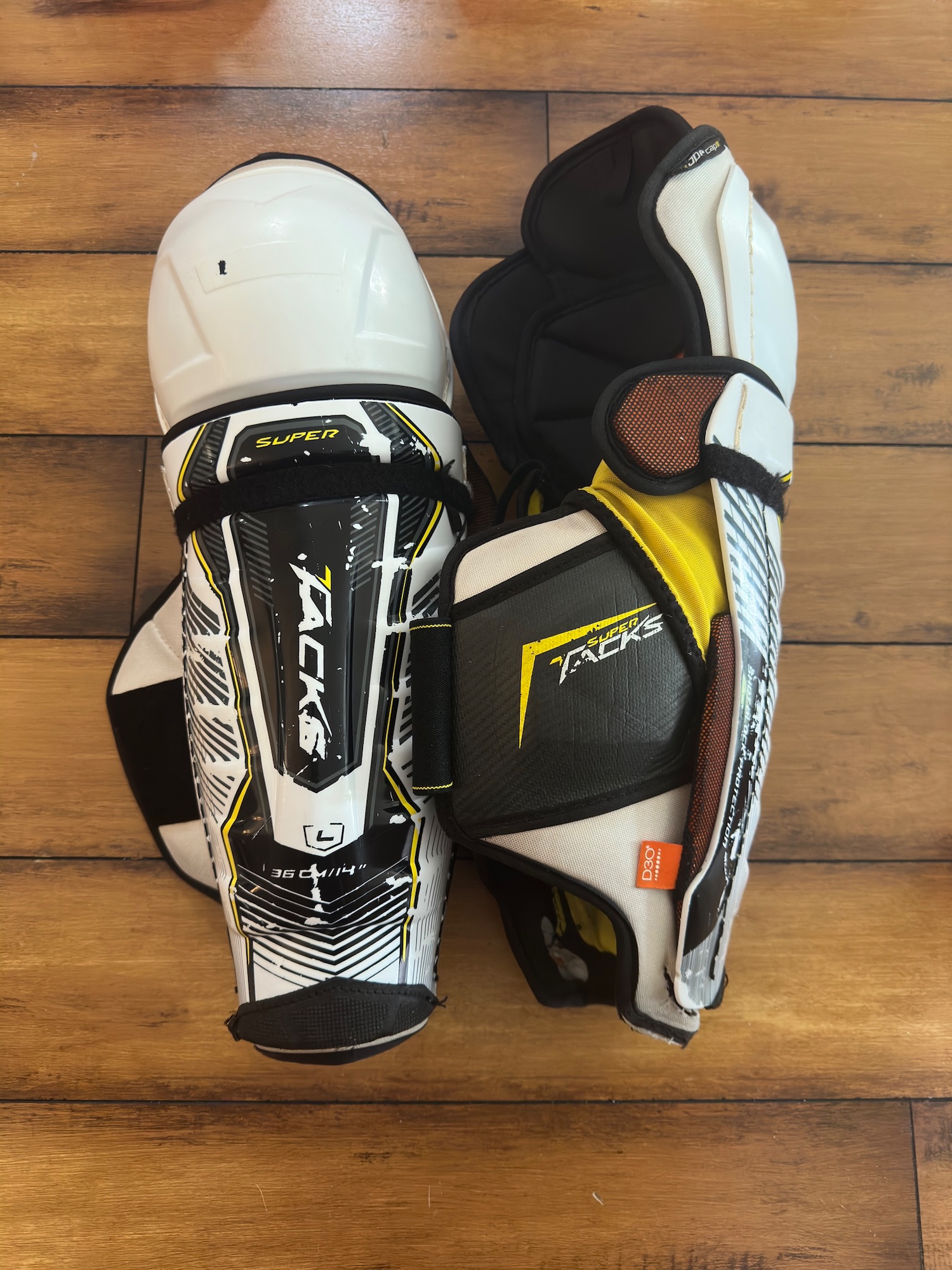 CCM Super Tacks Shin Pads | SidelineSwap