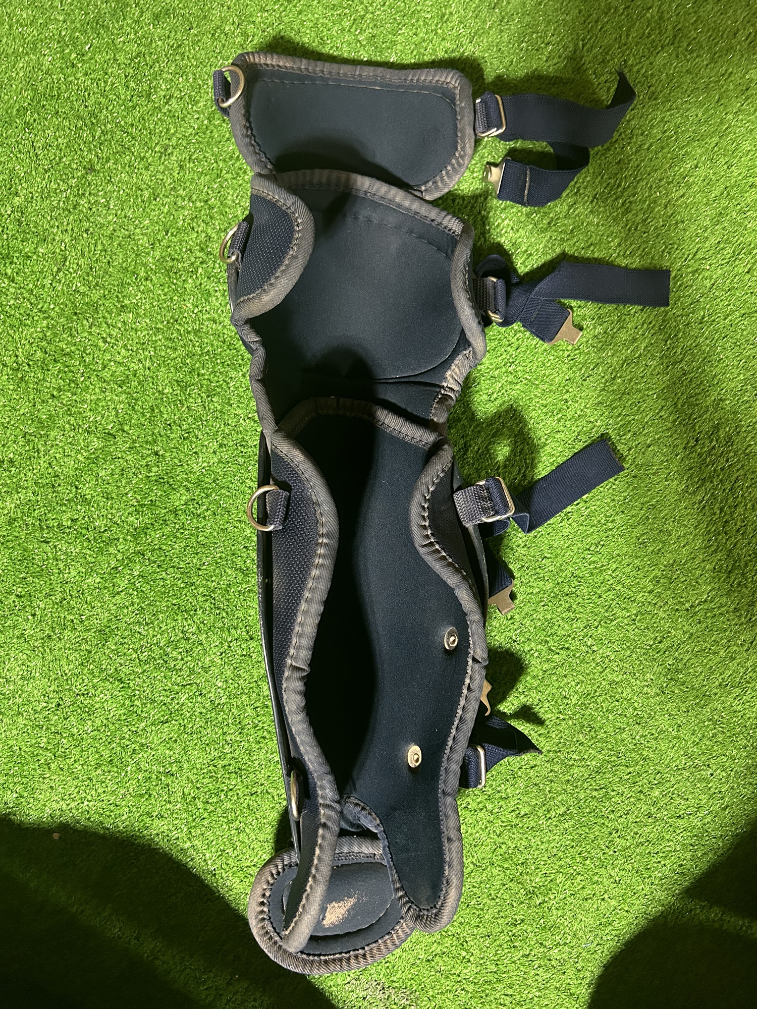 All Star Catcher's Leg Guard. Ages 9 To 12. Used. | SidelineSwap