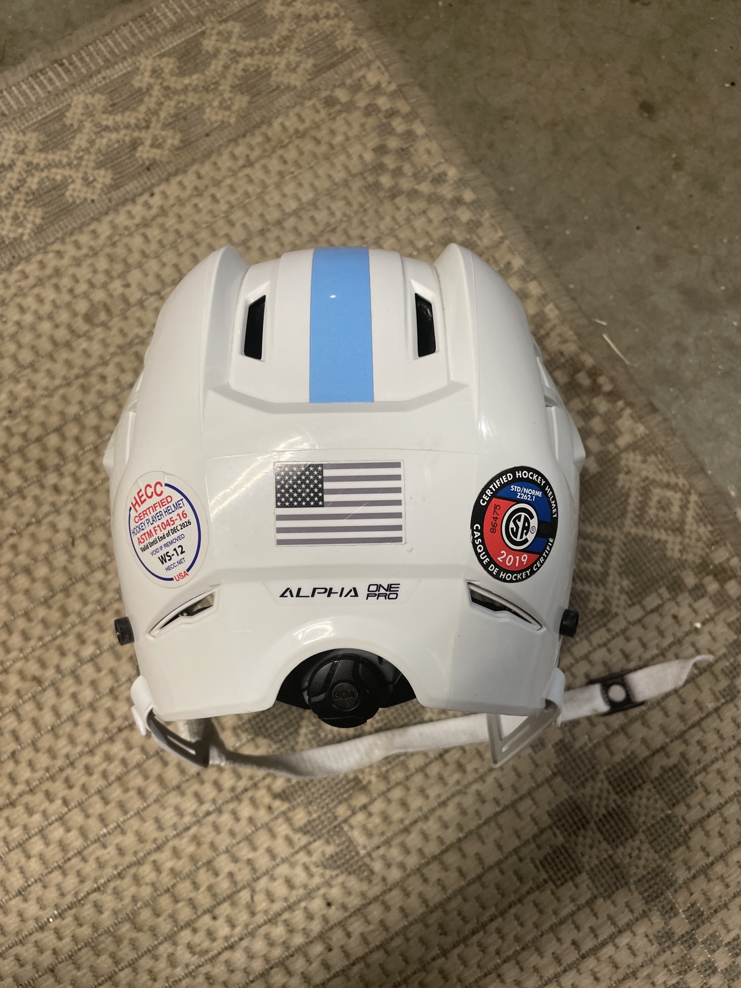 Medium Warrior Alpha One Pro Helmet | SidelineSwap