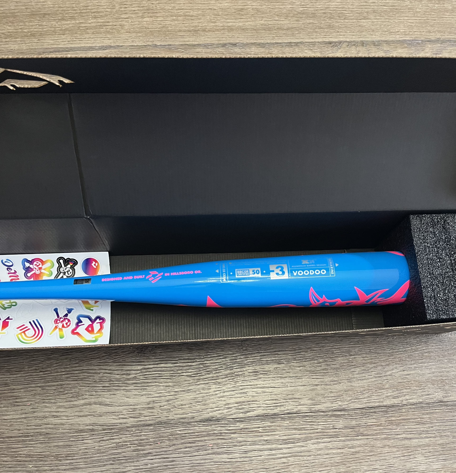 New Custom Demarini Voodoo One 34/31 BBCOR Baseball Bat | SidelineSwap