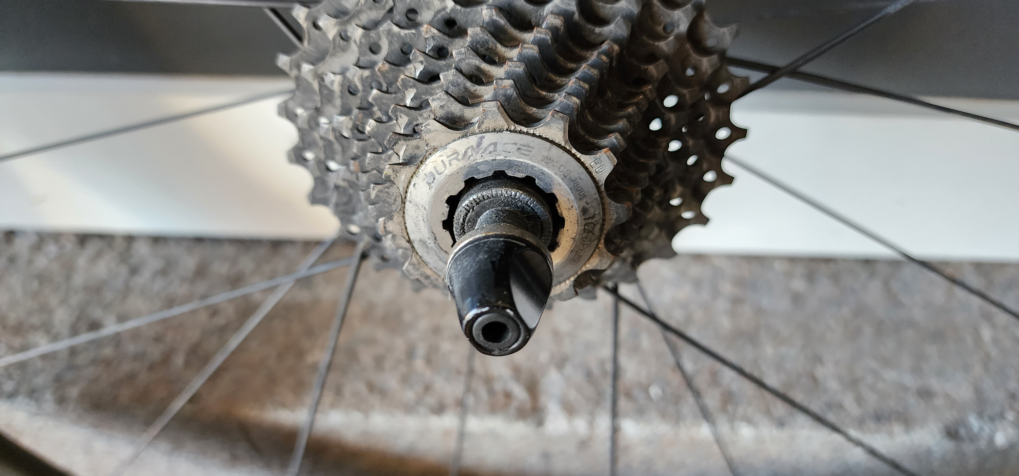 Used Reynolds Strike 66mm Carbon Race wheels - complete set up ...