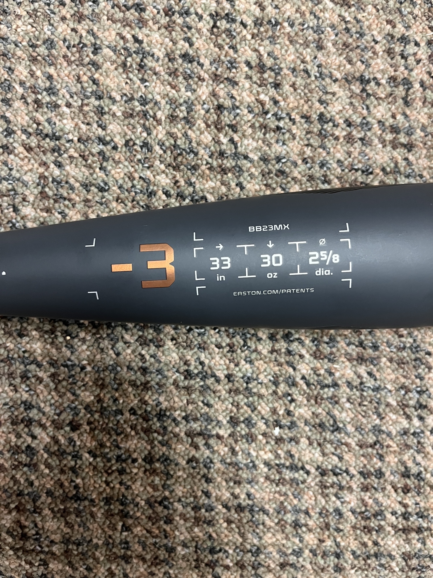 New BBCOR -3 Easton Maxum 33” Bat | SidelineSwap