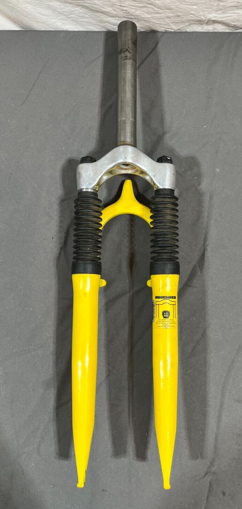 Vintage Rockshox Quadra 21R Rim Brake 26" QR Suspension Fork 195mm 1-1/ ...