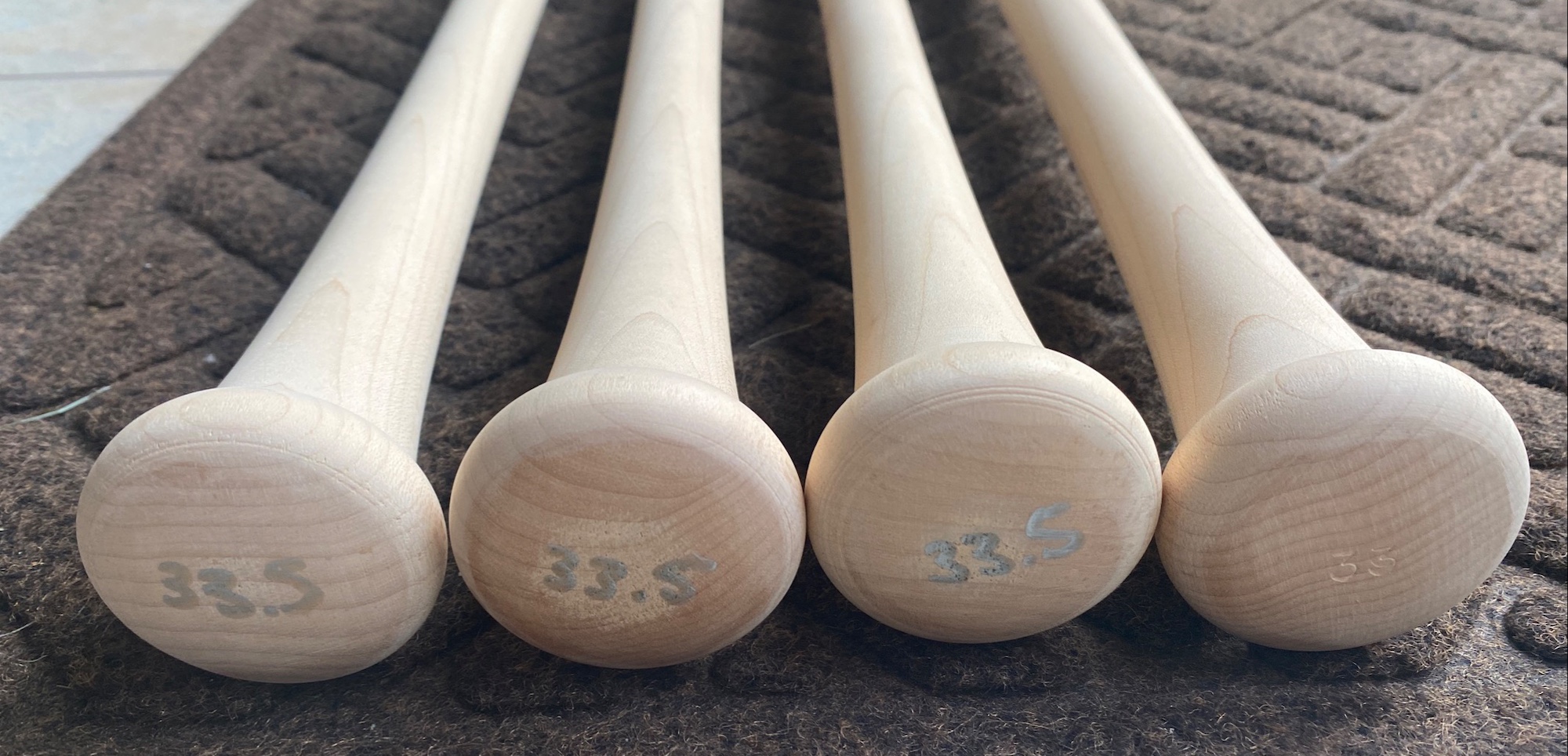 4 New Controlling The Game Maple Wood Bats | SidelineSwap