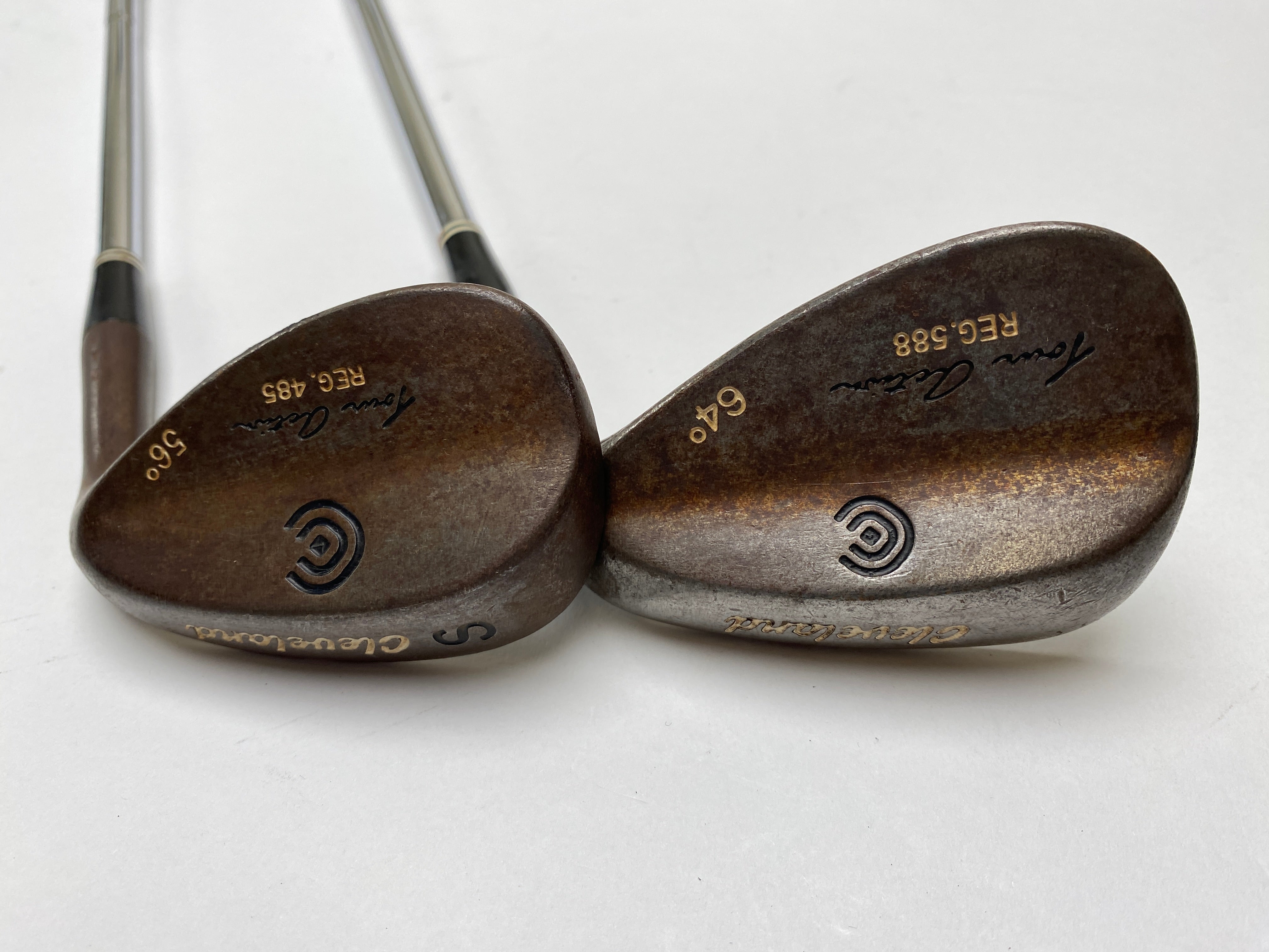 Cleveland 588 RTG Wedge Set 56* | 64* TT Dynamic Gold Wedge Steel Mens ...