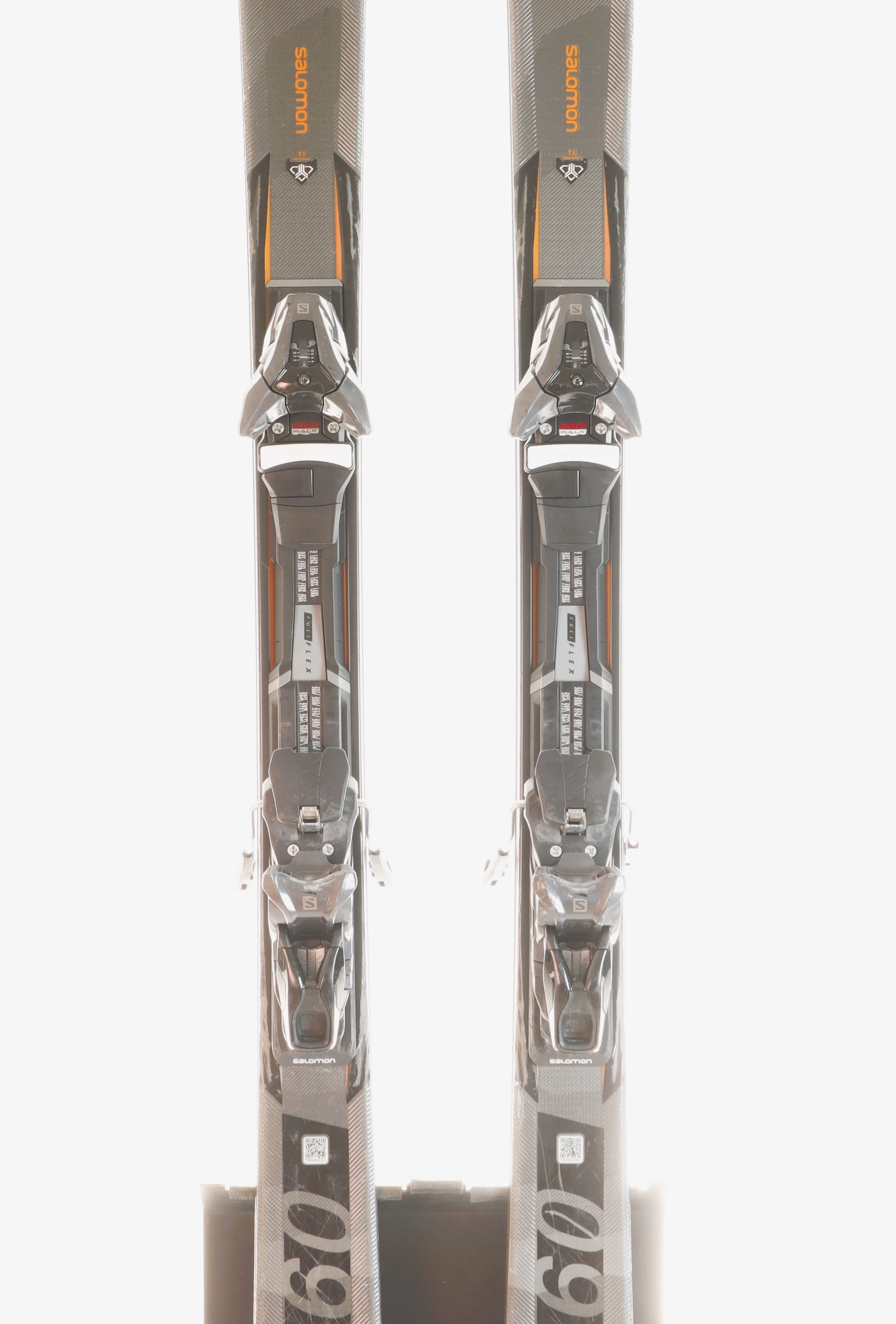 Used 2021 Salomon S/Force 9 Skis with Salomon Z 12 Bindings Size 177 ...