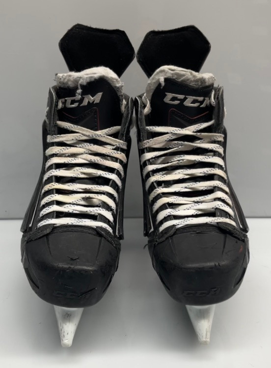 CCM JETSPEED FT2 PRO STOCK HOCKEY SKATES 8 3/4D KUHLMAN USED(9370 ...
