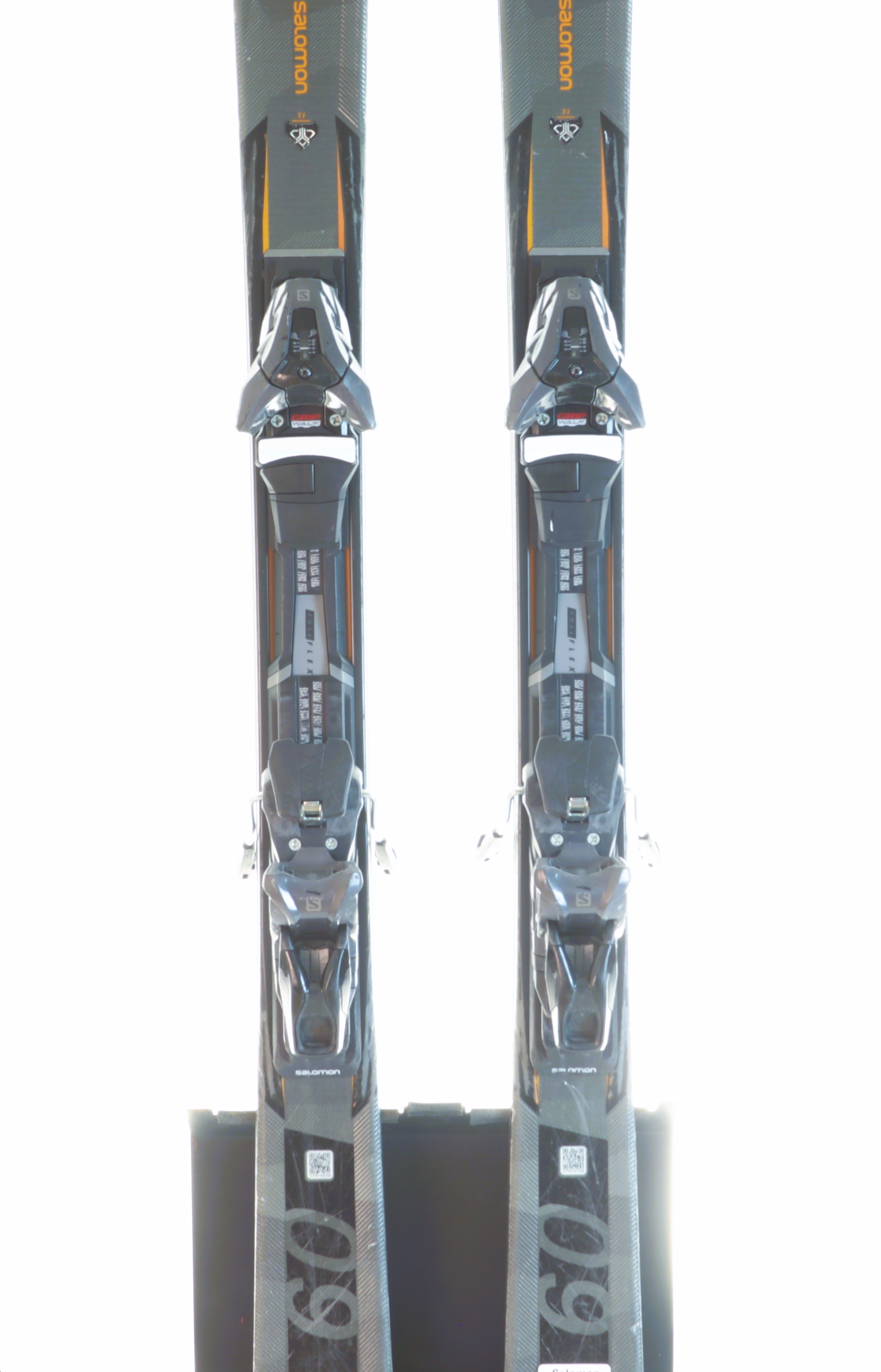 Used 2021 Salomon S/Force 9 Skis with Salomon Z 12 Bindings Size 163 ...