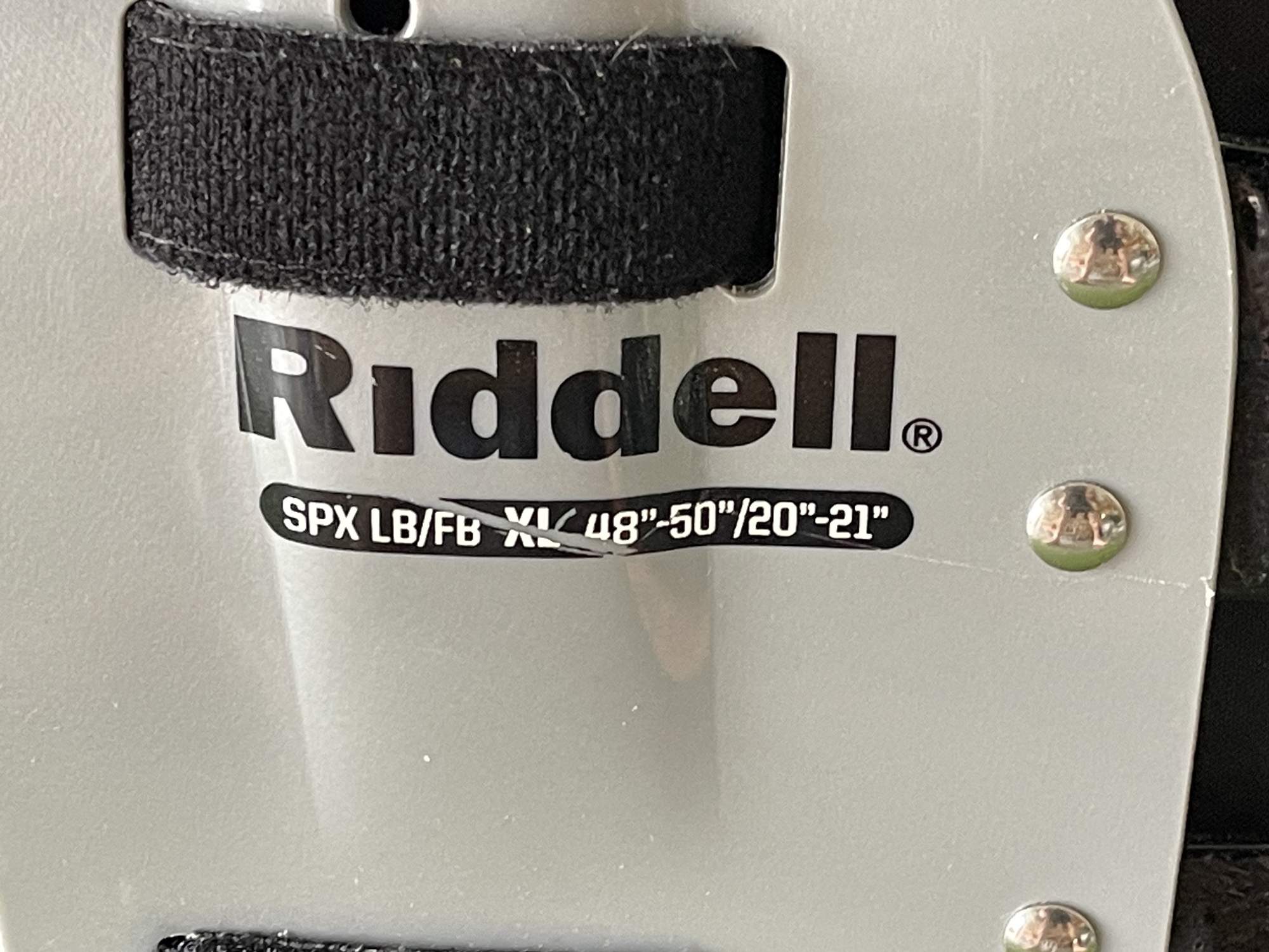 Adult Extra Large Riddell Power SPX Shoulder Pads | SidelineSwap