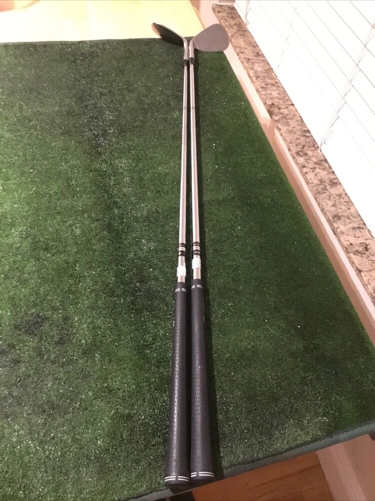 TaylorMade rac Satin Wedge Set (56* SW & 60* LW) TP Wedge Flex Steel ...