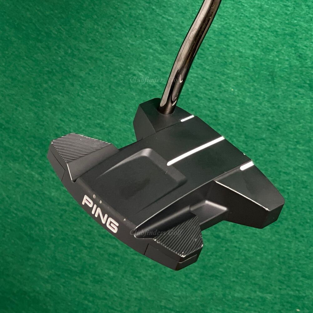 Ping 2021 HARWOOD Black Dot 35" Double-Bend Mallet Putter W/Super ...