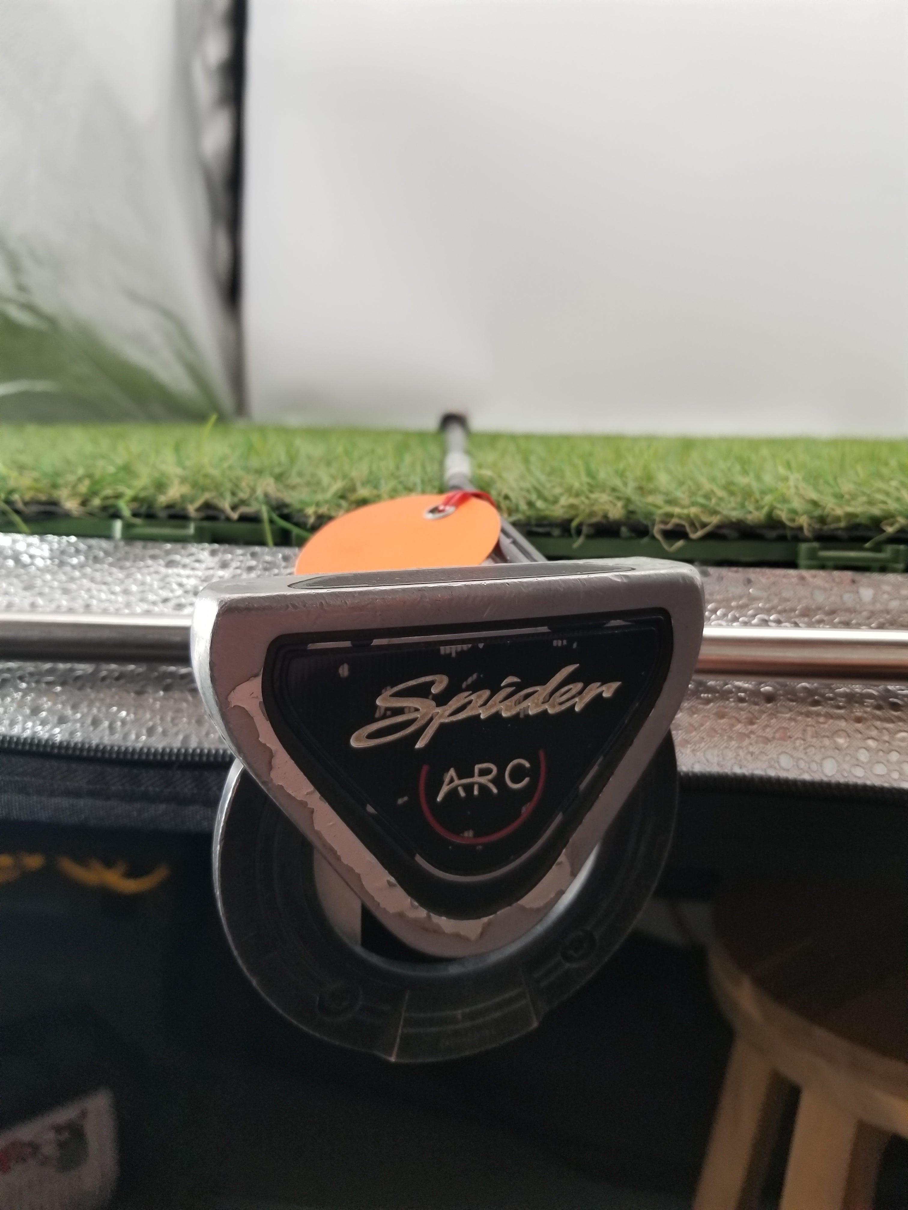 2018 TAYLORMADE SPIDER ARC SILVER PUTTER 35" POOR | SidelineSwap