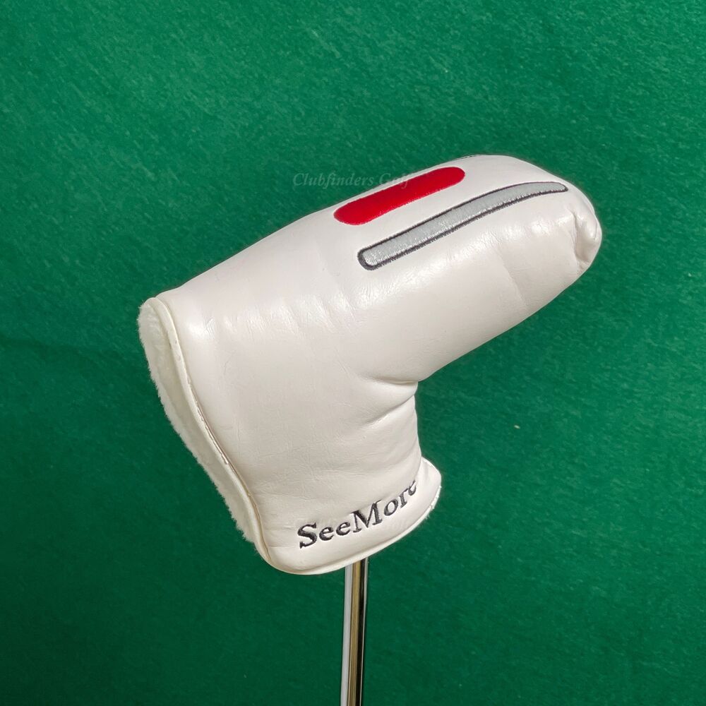 SeeMore Si2 Nickel Finish Milled Face 35" Center-Shaft Putter Golf Club ...