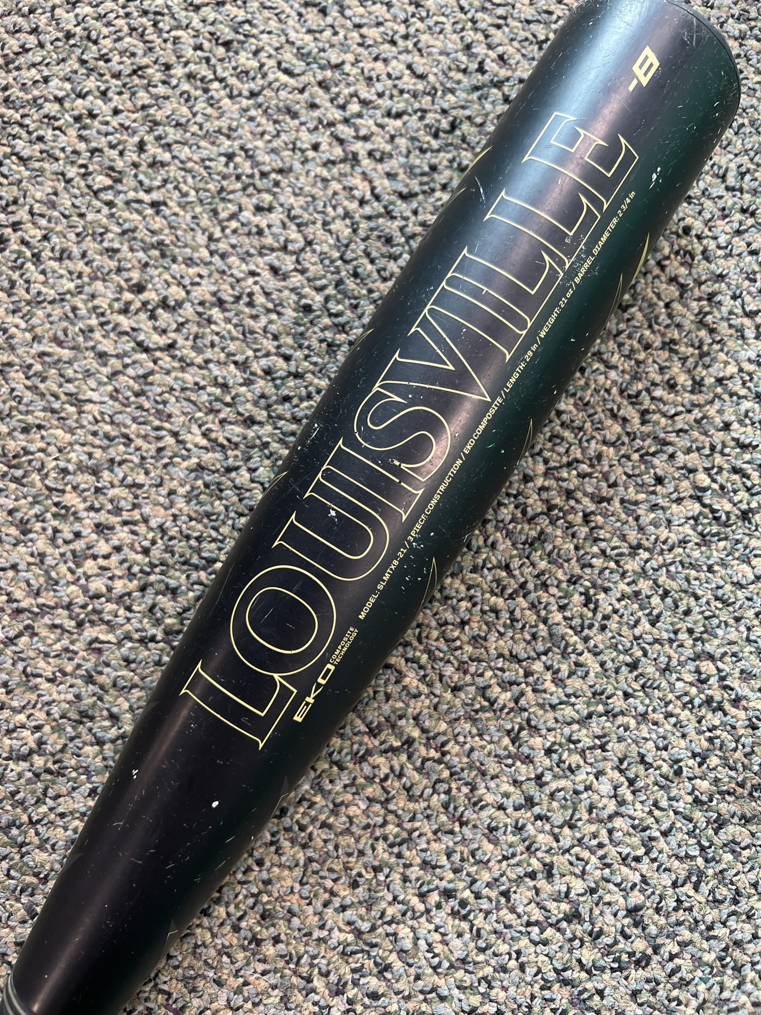 Used USSSA Certified 2021 Louisville Slugger Meta Composite Bat -8 21OZ ...