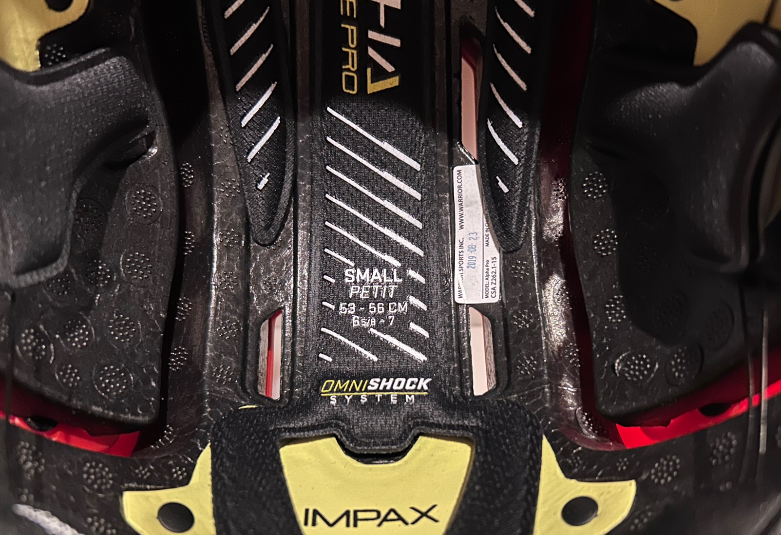 New Warrior Alpha One Pro Helmet Size Small NWT | SidelineSwap