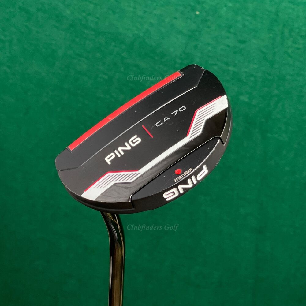 LH Ping 2021 CA 70 Black Dot 34" Double-Bend Mallet Putter Golf Club ...