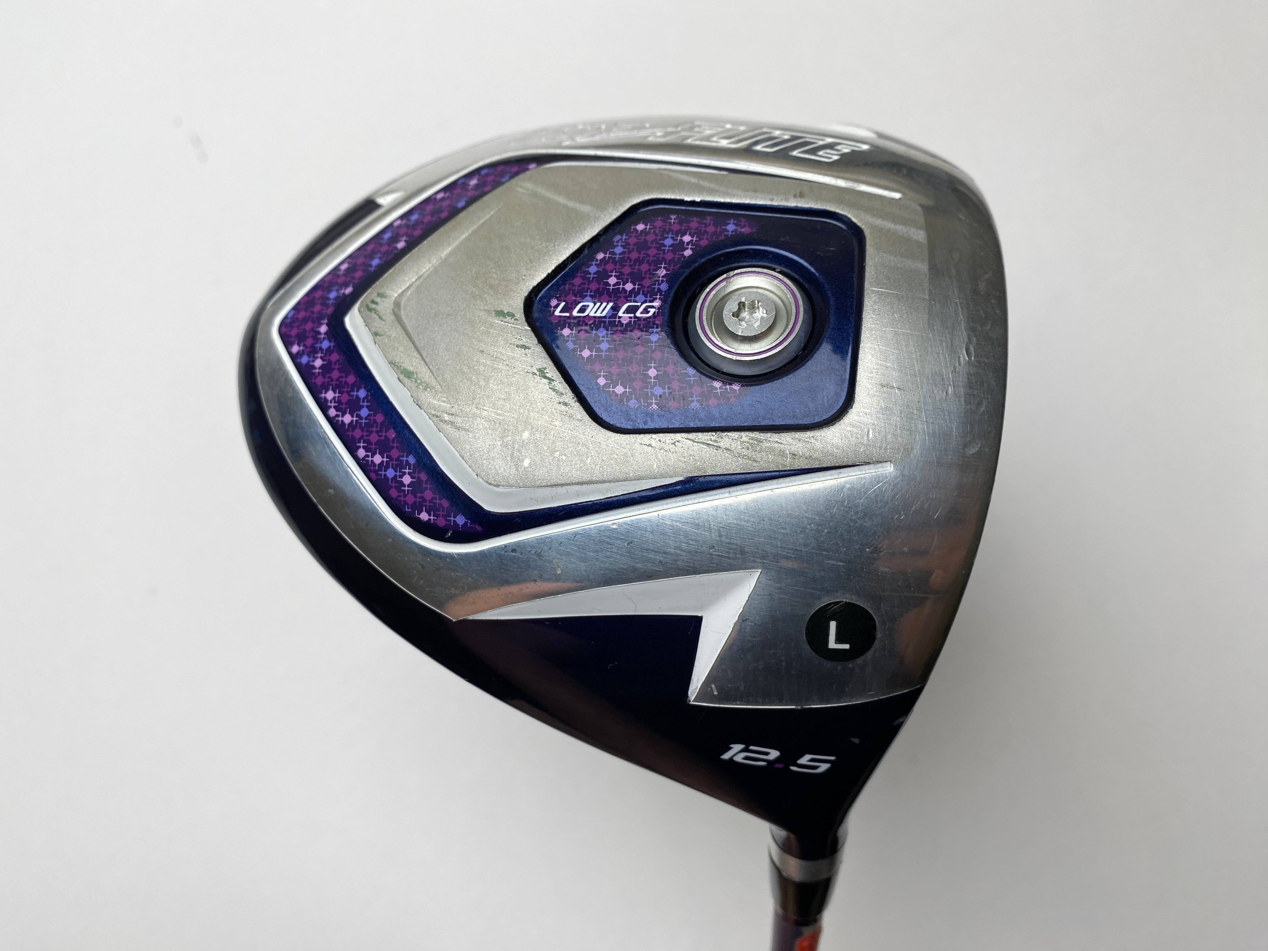 Top Flite Titanium Driver 12.5* Grafalloy SuperCharged 55g Ladies RH HC ...