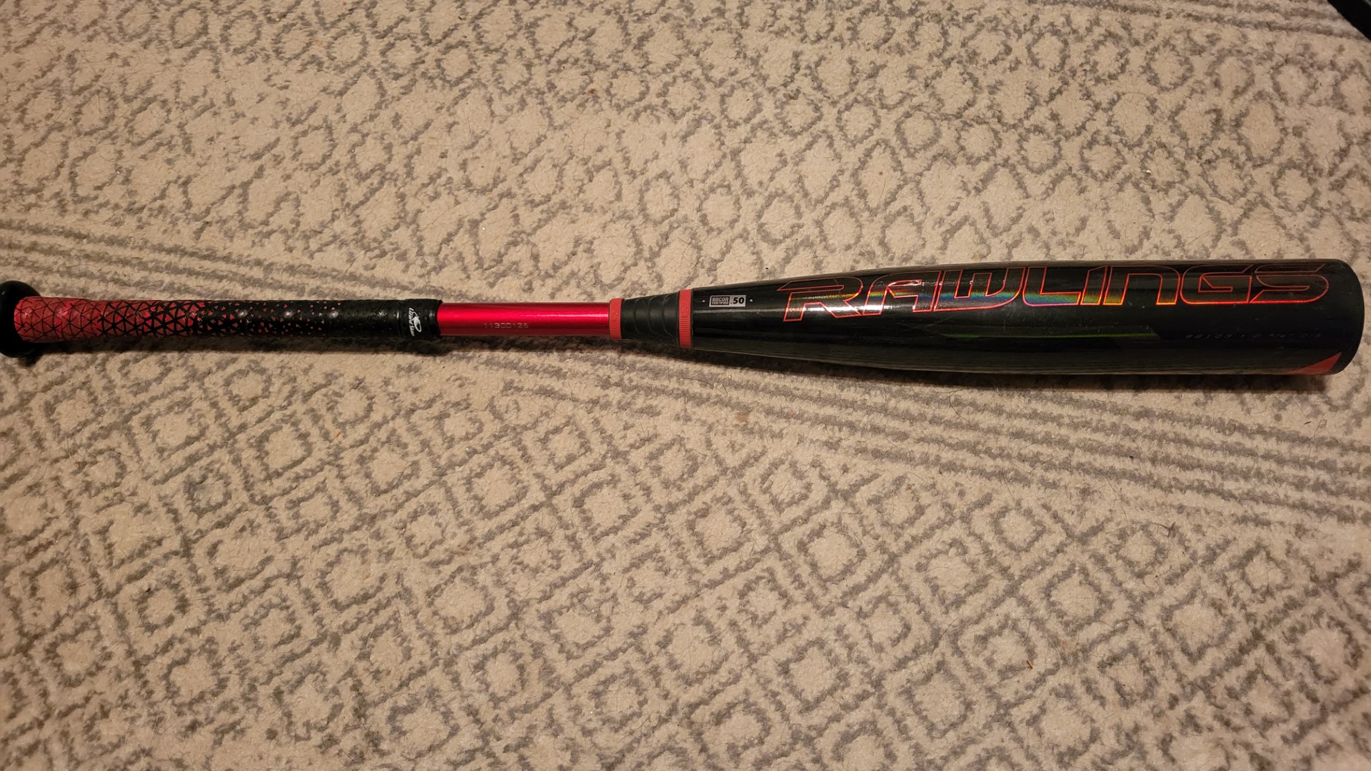 Used BBCOR Certified 2021 Rawlings Composite Quatro Pro Bat (-3) 28 oz ...