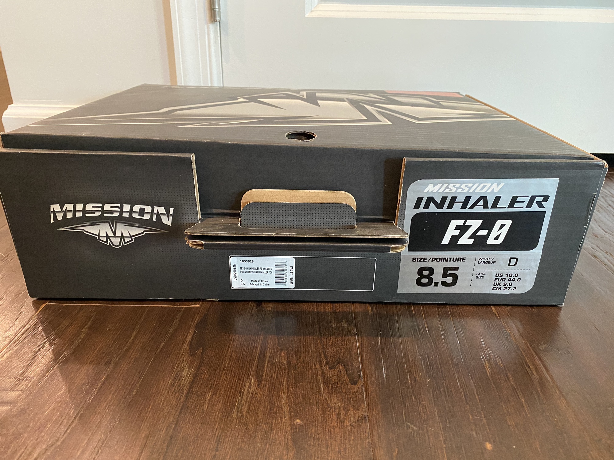 Used Mission Size 8.5 Inhaler FZ-0 Inline Skates | SidelineSwap