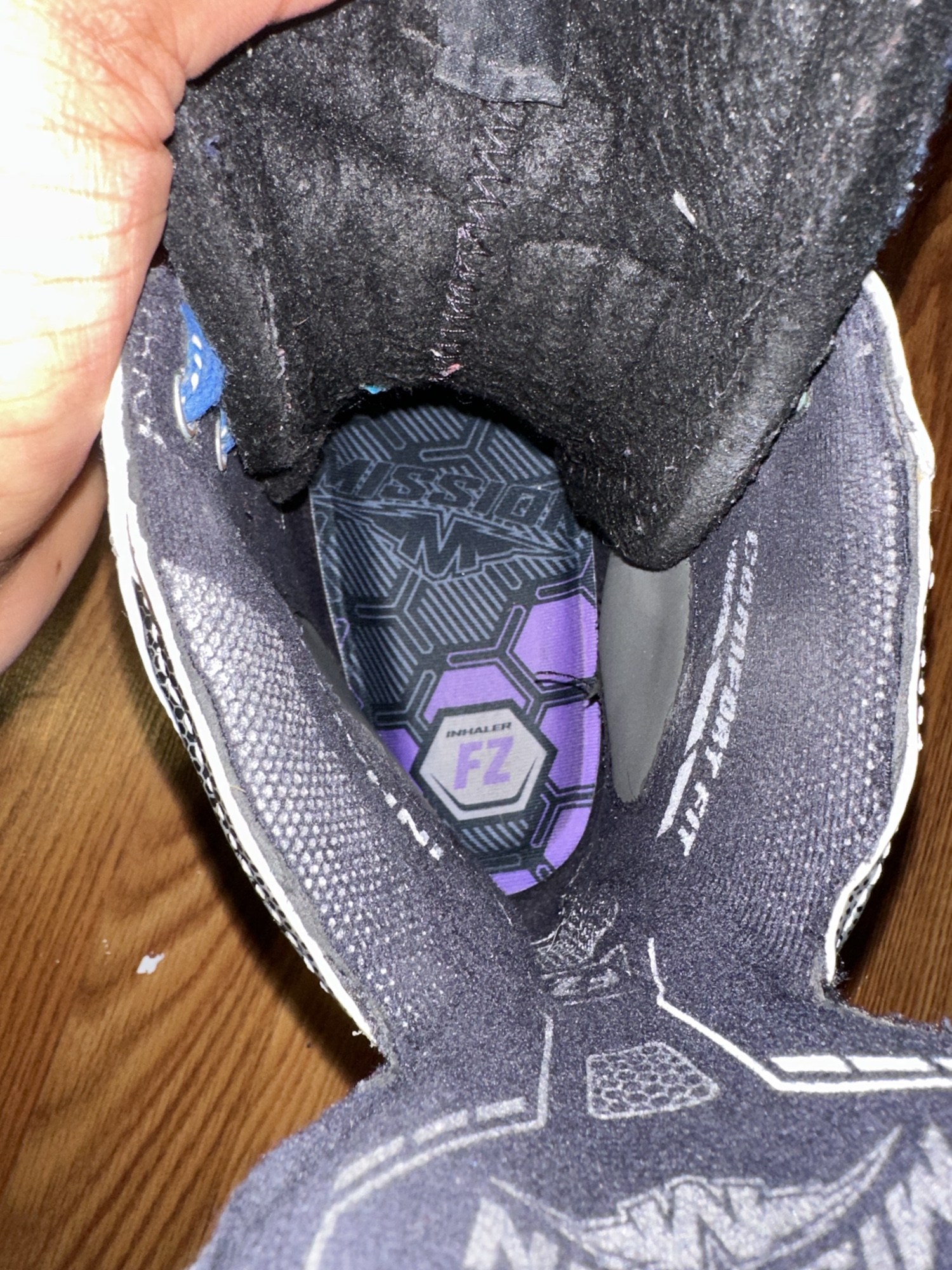 Used Mission Regular Width Size 10 Inhaler FZ-1 Inline Skates ...