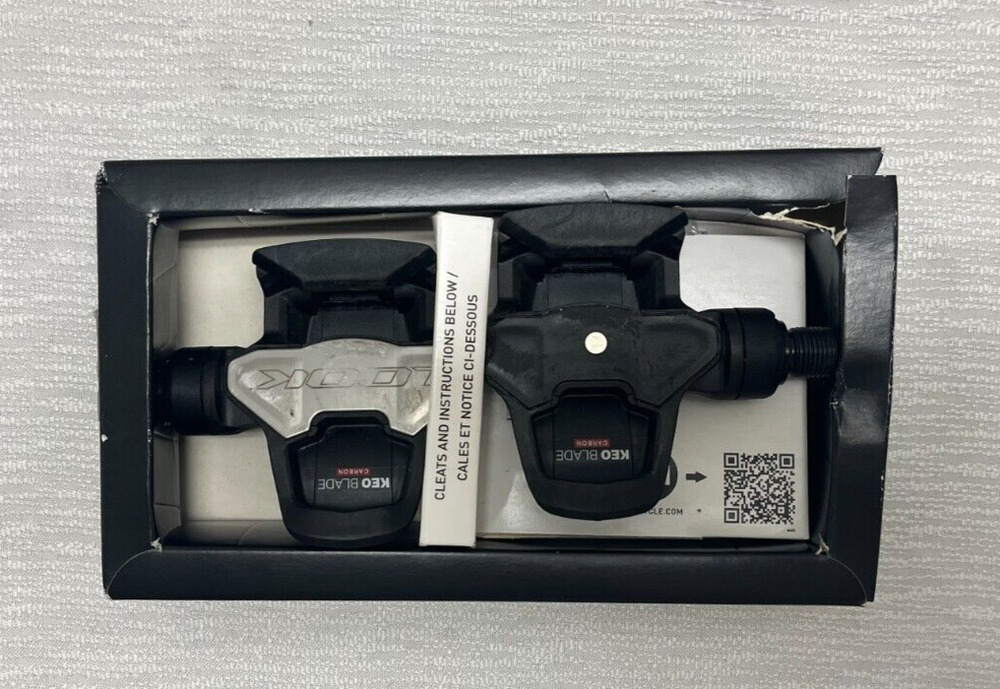 LOOK KEO Blade Carbon Clipless Road Bike Pedals +Cleats & Box Fast ...