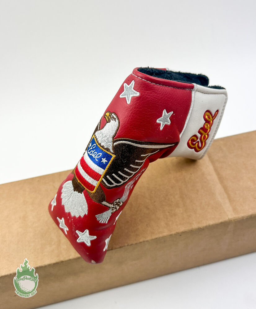 Edel Golf Red Eagle Blade Putter Headcover Head Cover Limited Edition ...