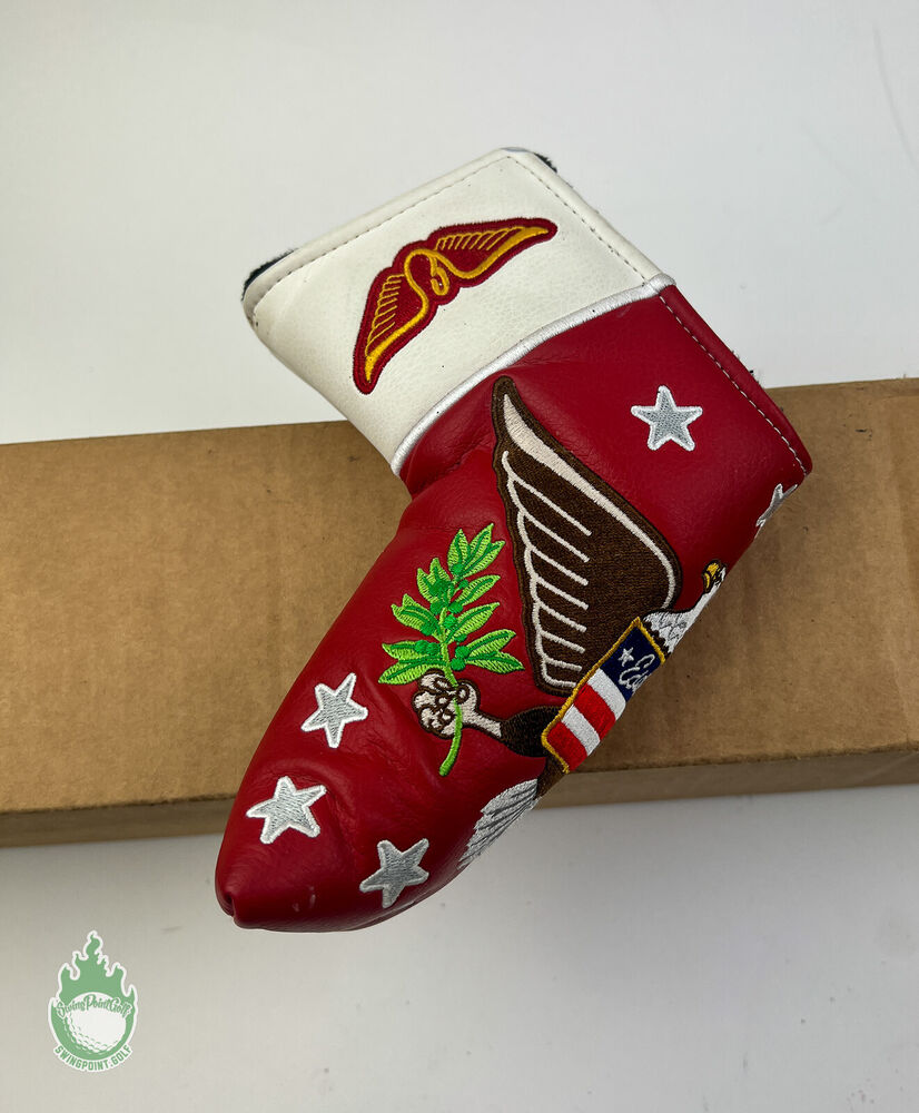 Edel Golf Red Eagle Blade Putter Headcover Head Cover Limited Edition ...